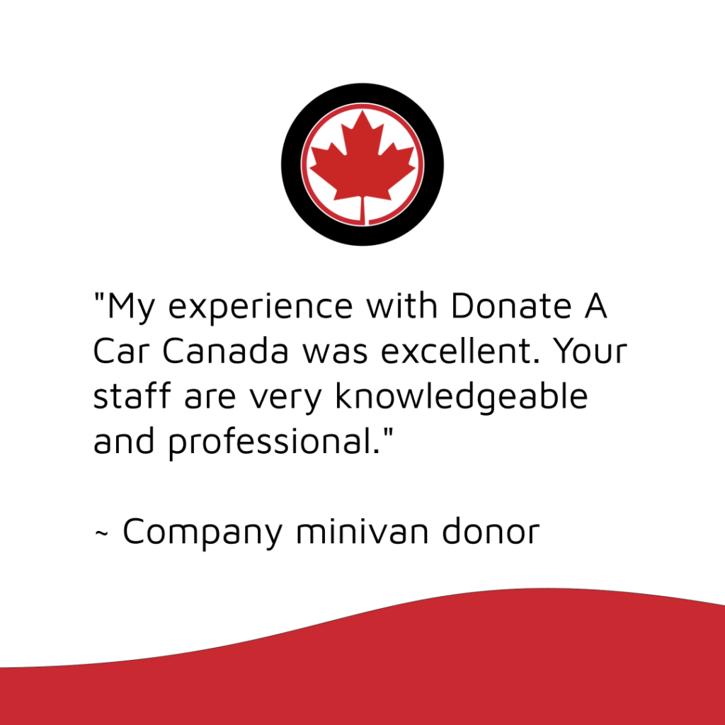 Fleet Vehicle Donation | From 1 - 22, Every Car Counts - Donate A Car