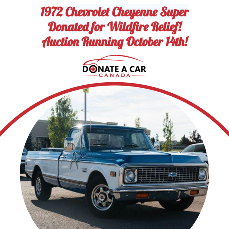 UPDATE! Charity Car Auction | Dealership Donates Classics for Charity ...